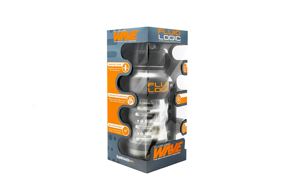 Fluid Logic Wave Drink Bottle w/mount and magnetic draw hose